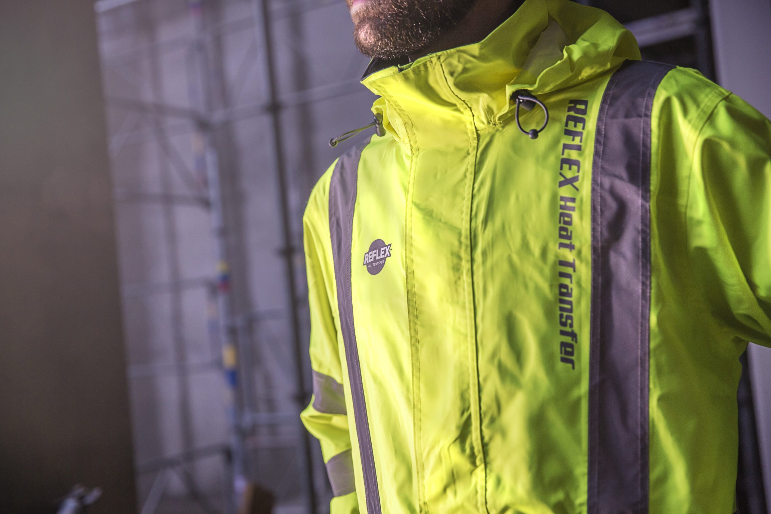 Reflective heat transfer - visible in the dark - Hot Screen